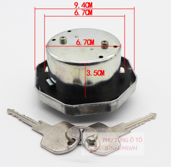 nắp bình dầu isuzu 3t5-5 tấn - PHỤ TÙNG Ô TÔ BÌNH MINH